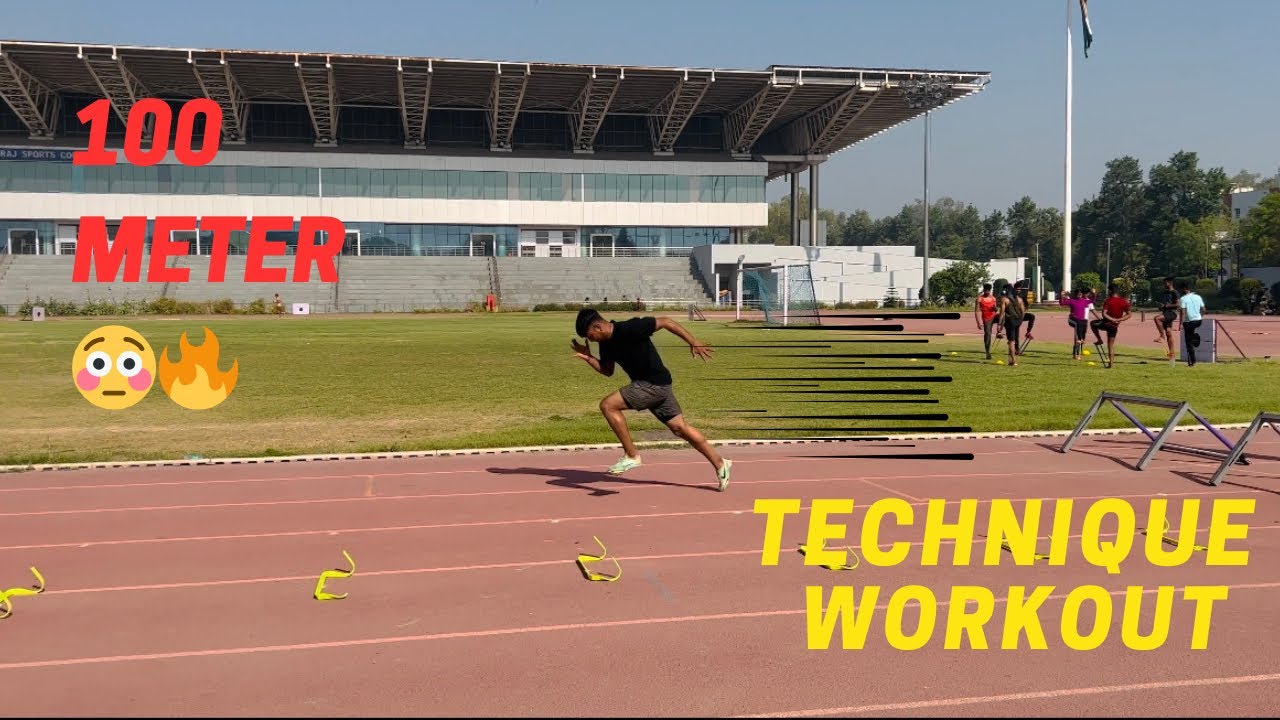 100 meter technique workout 😳🔥| Best workout for technique | Best ...
