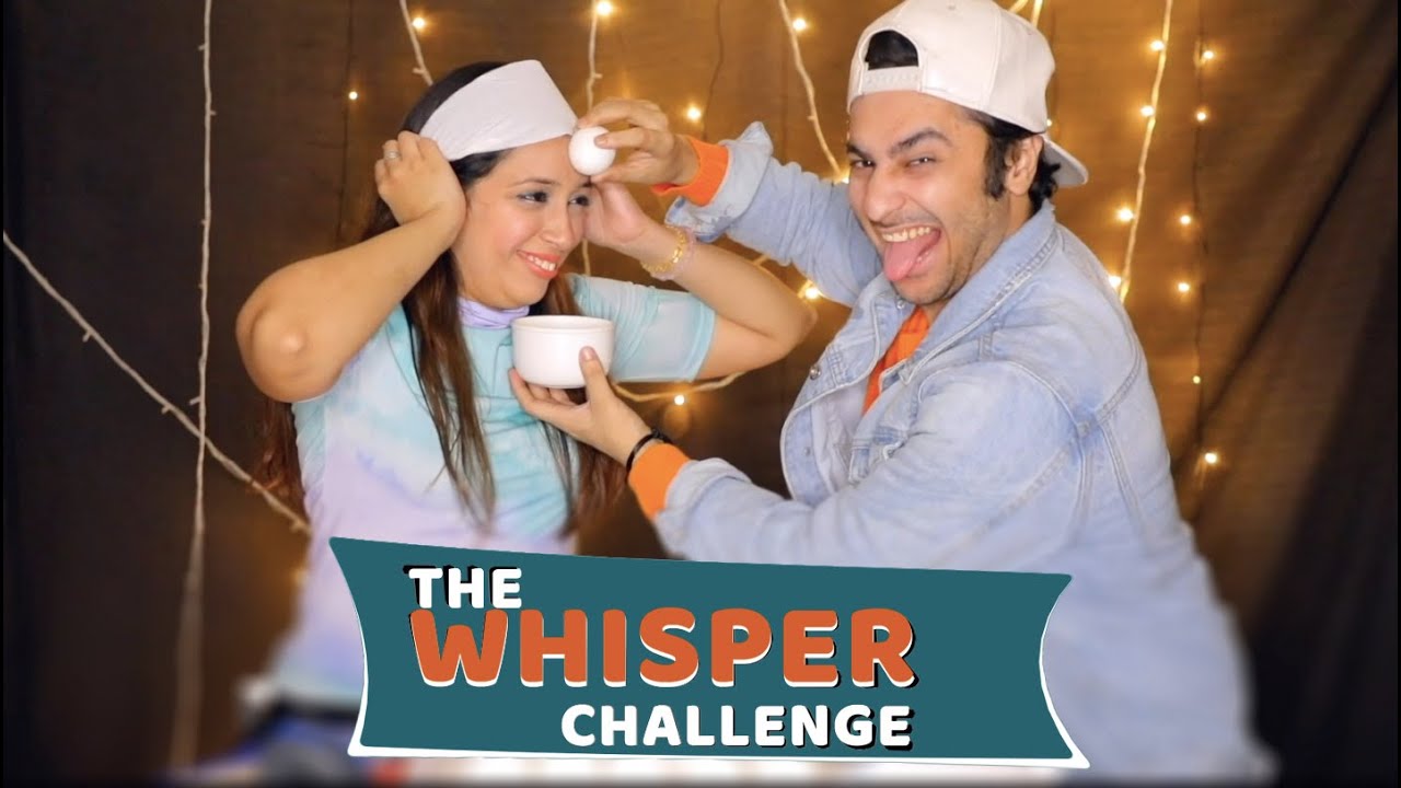 FUNNIEST WHISPER CHALLENGE FT. HARSH BENIWAL - YouTube