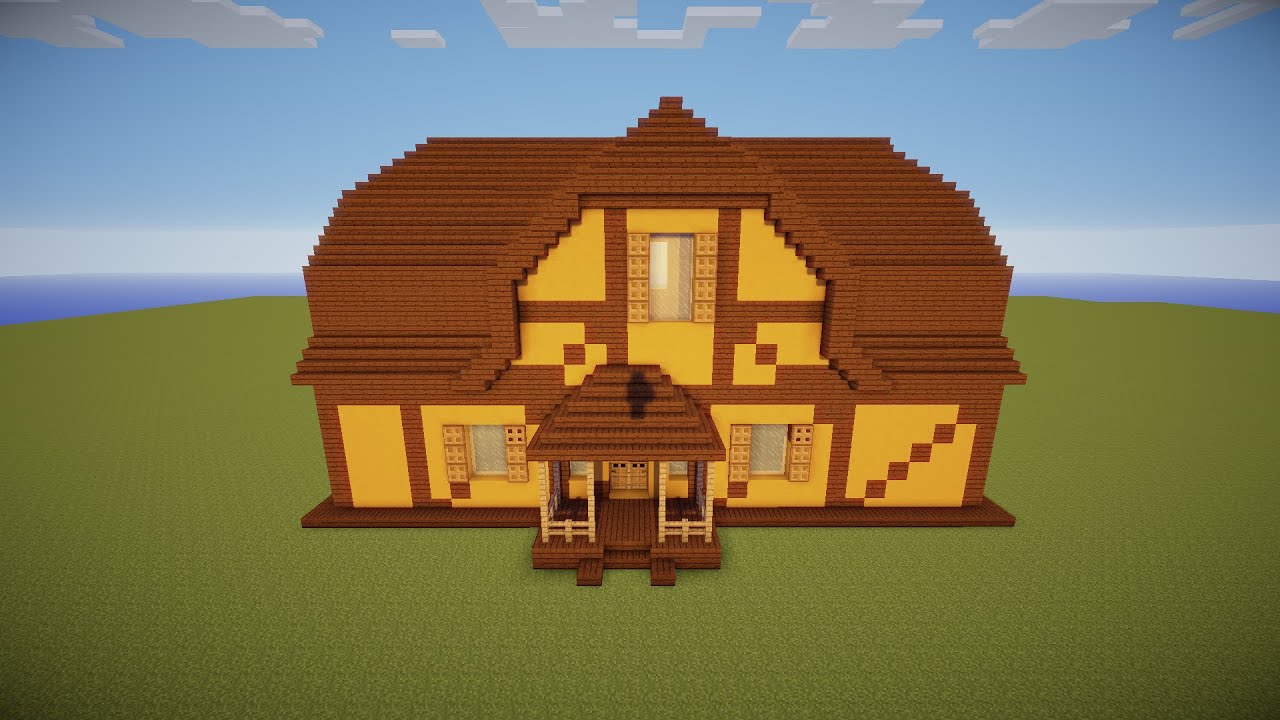 Minecraft Como Fazer uma Casa Alemã (Germânica) - YouTube