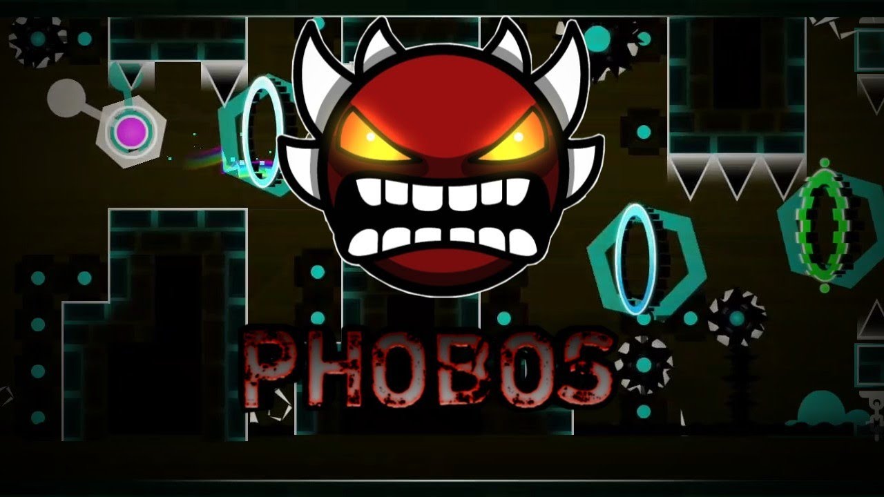 "Phobos" 14% [Extreme Demon] By KrmaL | Geometry Dash - YouTube