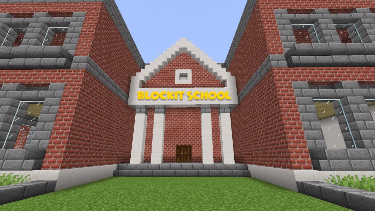 +10 best school build hacks in Minecraft [easy] - YouTube