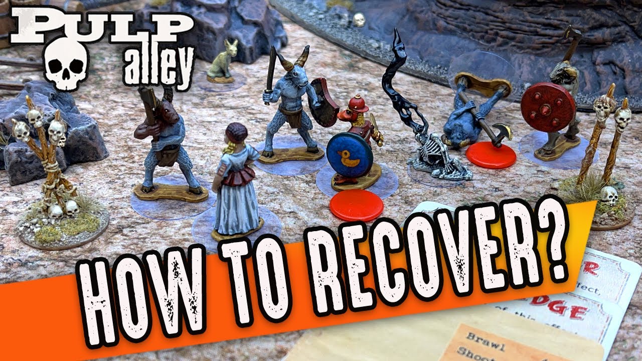 How to Play Pulp Alley: End of Turn -- Recovery - YouTube