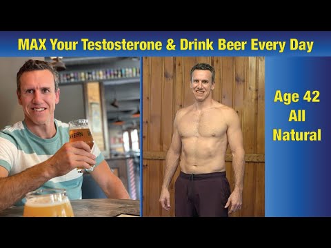 MAX Your Testosterone Naturally & Drink Beer Daily (3 PER DAY) - YouTube