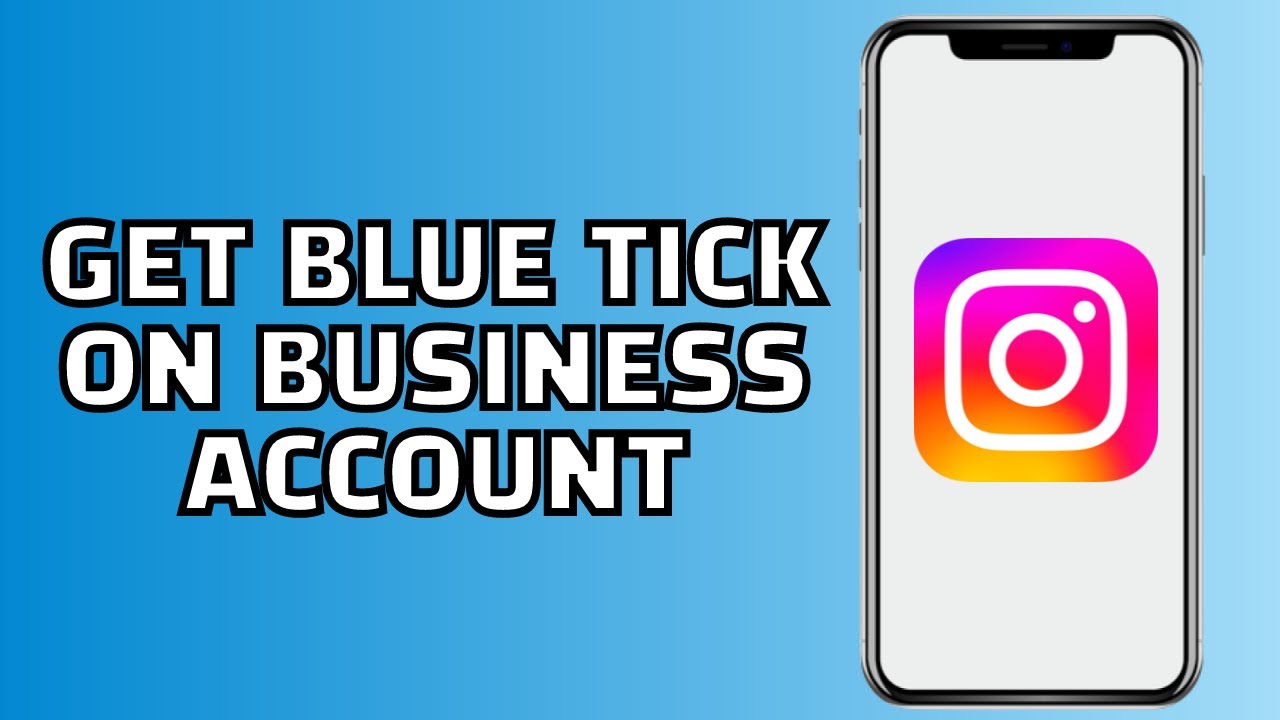 How to get Blue Tick on instagram Business Account (Get Verified) - YouTube