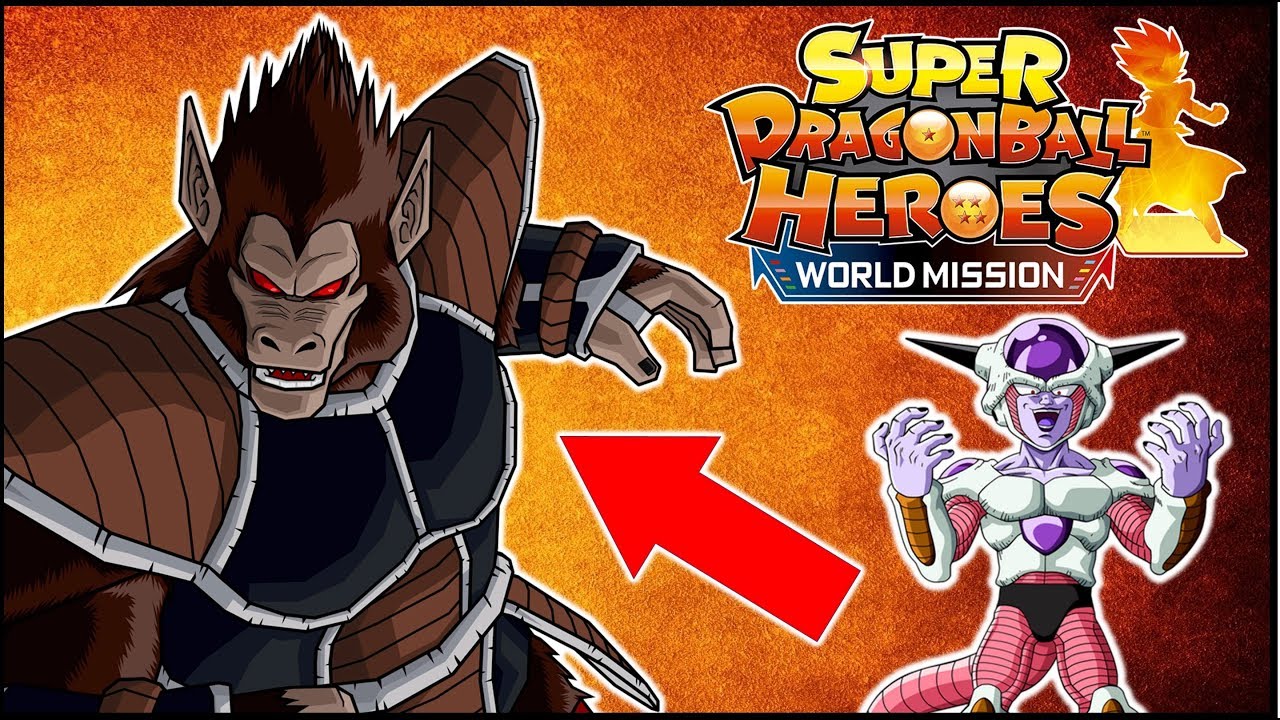 TRANSFORMA en GRAN MONO (ŌZARU) a CUALQUIER PERSONAJE | SUPER DRAGON ...