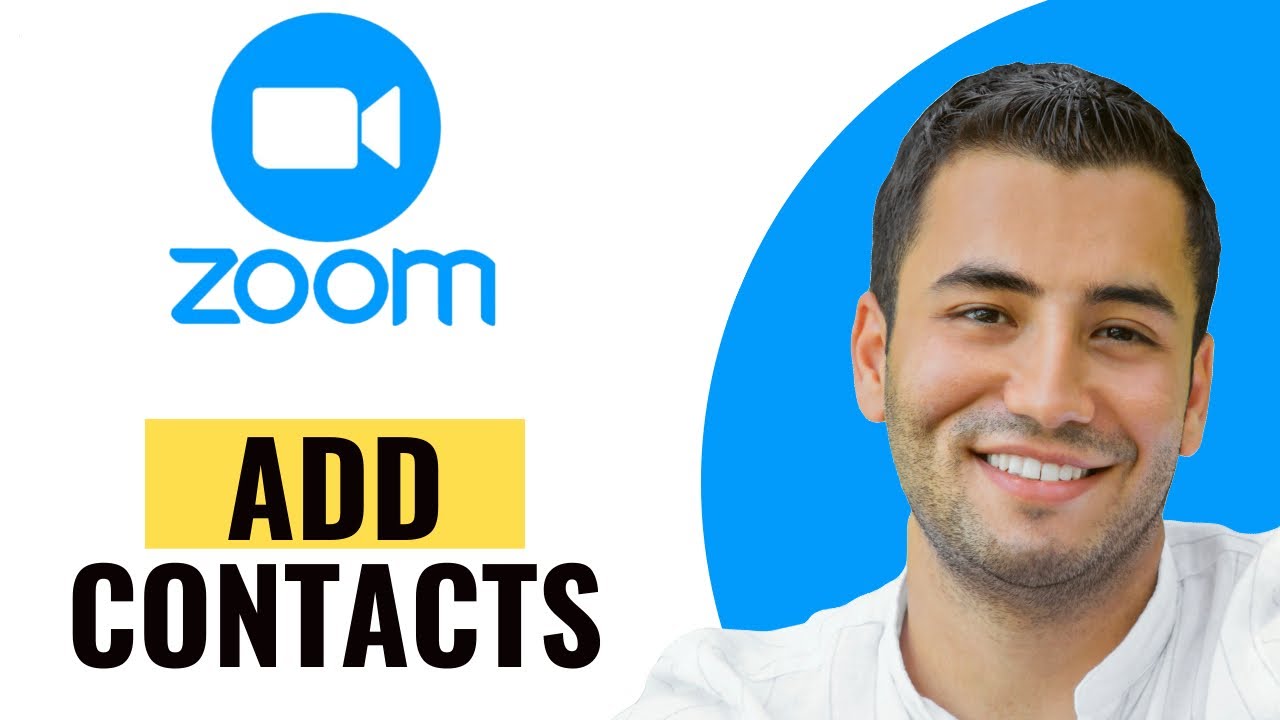 How to Add Contacts on Zoom (Quick and Easy) - YouTube