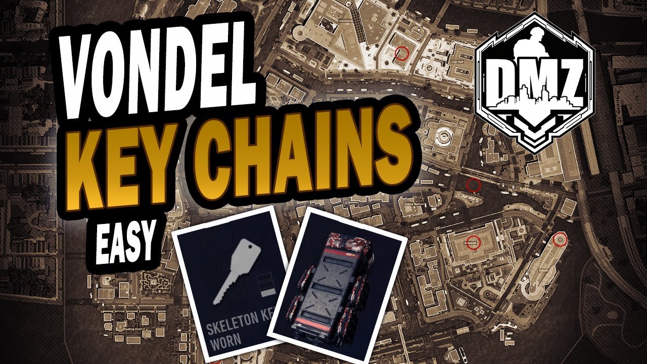 DMZ: Two Key Chains in Vondel - Crazy Loot, GPUs, Gold Bars, Skeleton ...