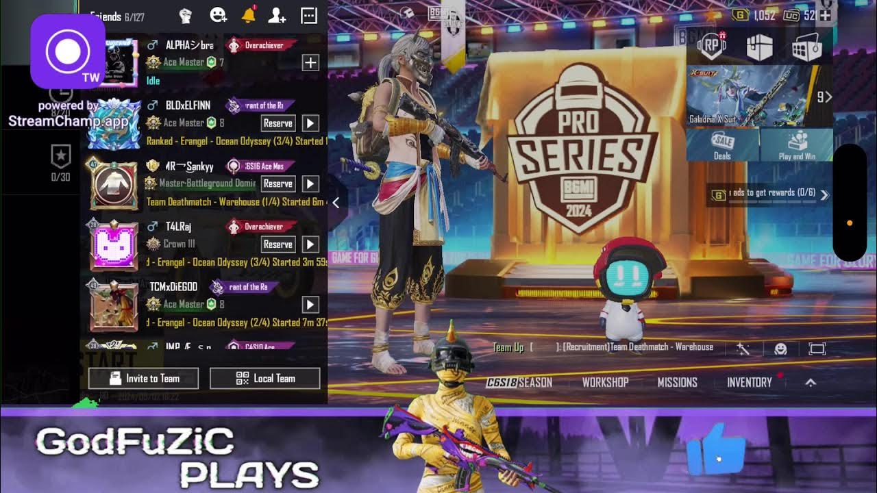 SCRIMS LIVE | GoDFuZiC PLAYS | iPhone 15 Plus - YouTube