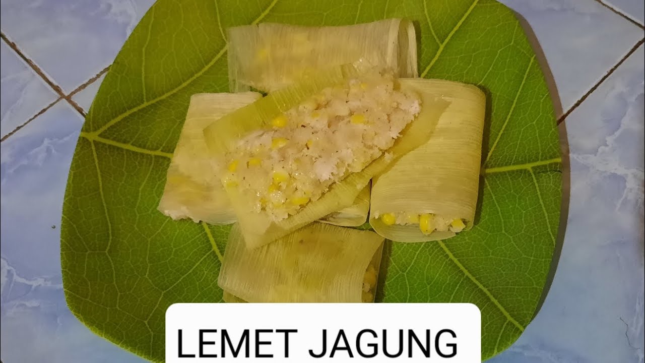 Resep Lemet Jagung Manis Mudah Dan Praktis @jungahlaksono - YouTube