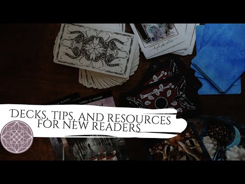 Tarot decks, tips, and resources for new tarot readers - YouTube