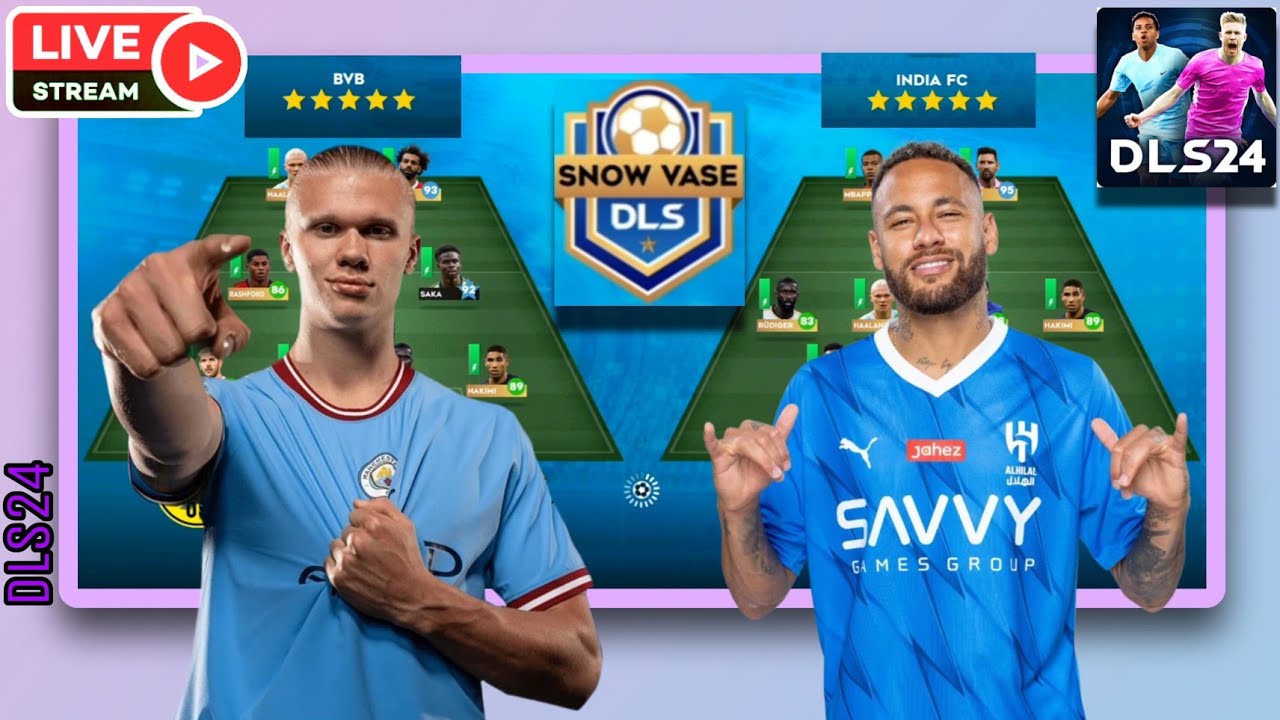 DLS 24 OFFICIAL | SNOW PLATE 8 | DREAM LEAGUE LIVE MATCH | DREAM LEAGUE ...