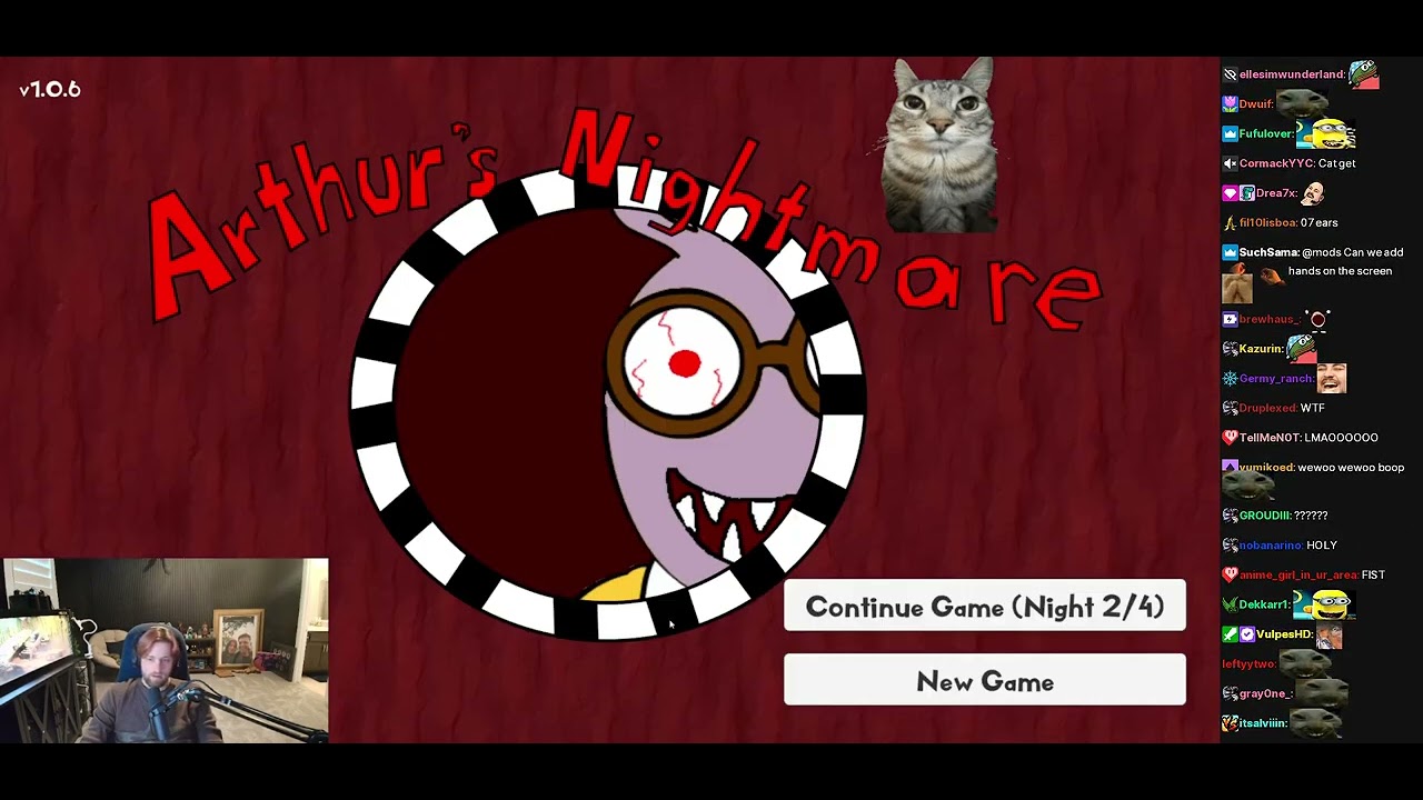 Arthur's Nightmare (indie horror) w/ Chat - (sodapoppin) - May 19, 2025 ...