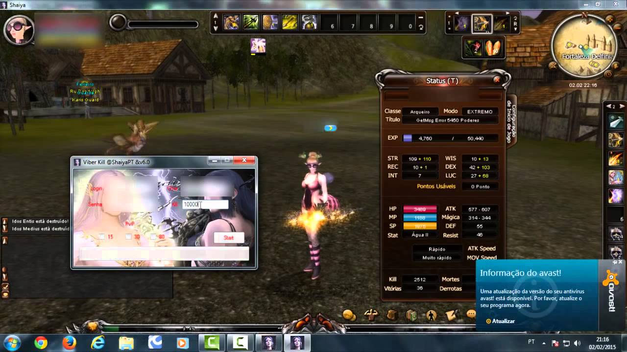 Patch atualizado Kill Shaiya PT 2015 EP6 - YouTube