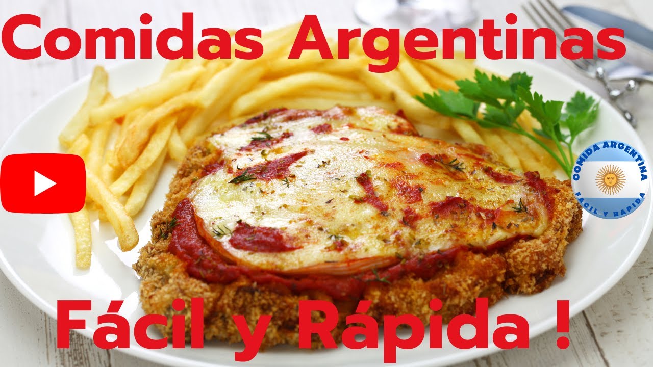 Comidas Argentinas Fácil Y Rápida ! - YouTube