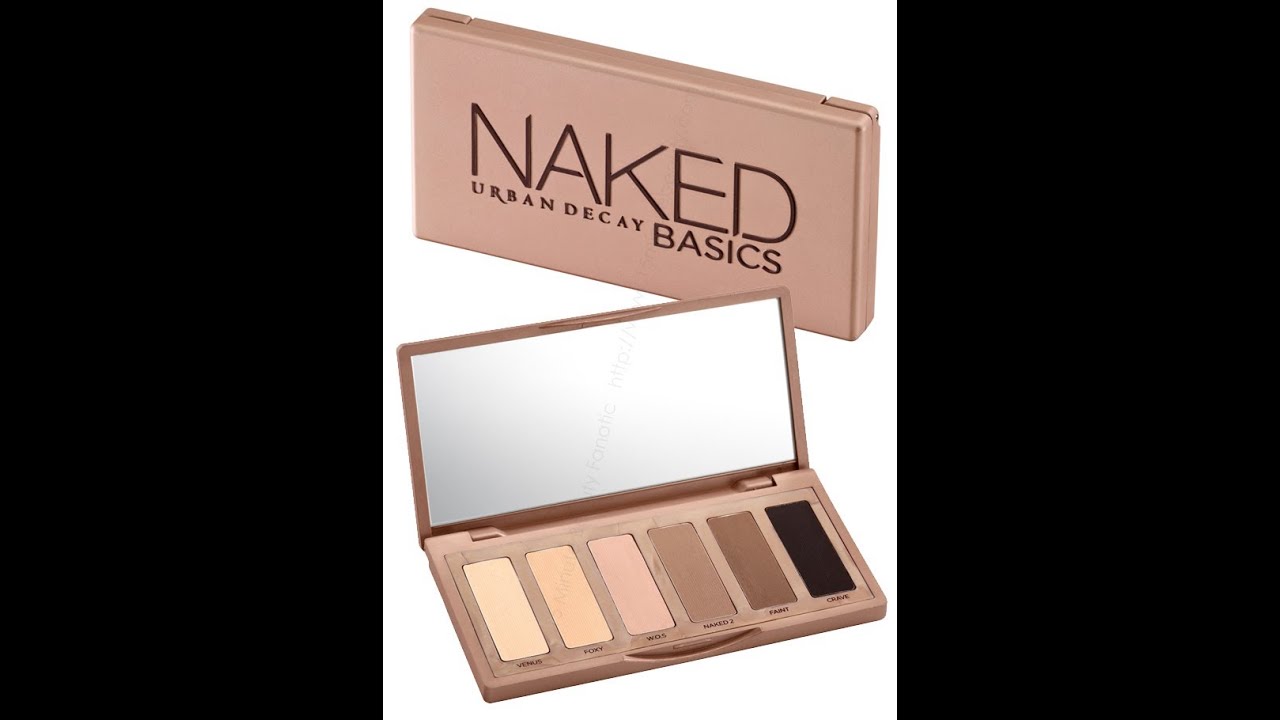 Urban Decay Naked Basics tutorial - YouTube