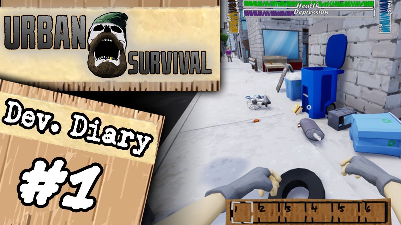 Urban Survival "NEW HOBO SIMULATOR!" Covering The Basics - Ep. 1 - YouTube