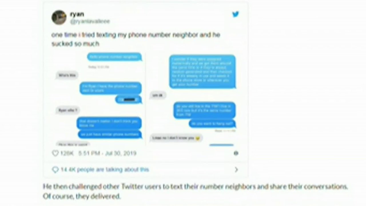 'Number neighbor' trend goes viral - YouTube