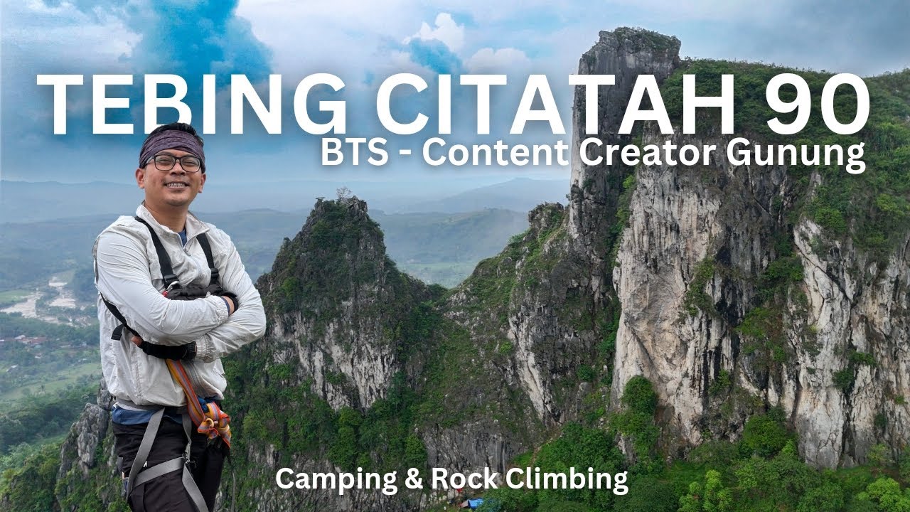 TEBING CITATAH - Belajar Panjat Tebing (Bandung Barat) - YouTube