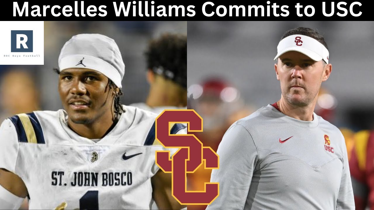 Marcelles Williams Commits to USC | USC Football Picks Another One up ...