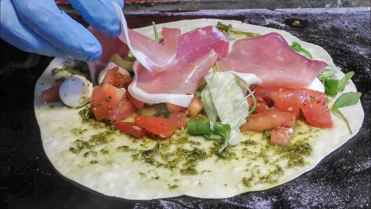 Italian "Piadina" Wrap Tasted in London, Bankside Centre. World Street ...