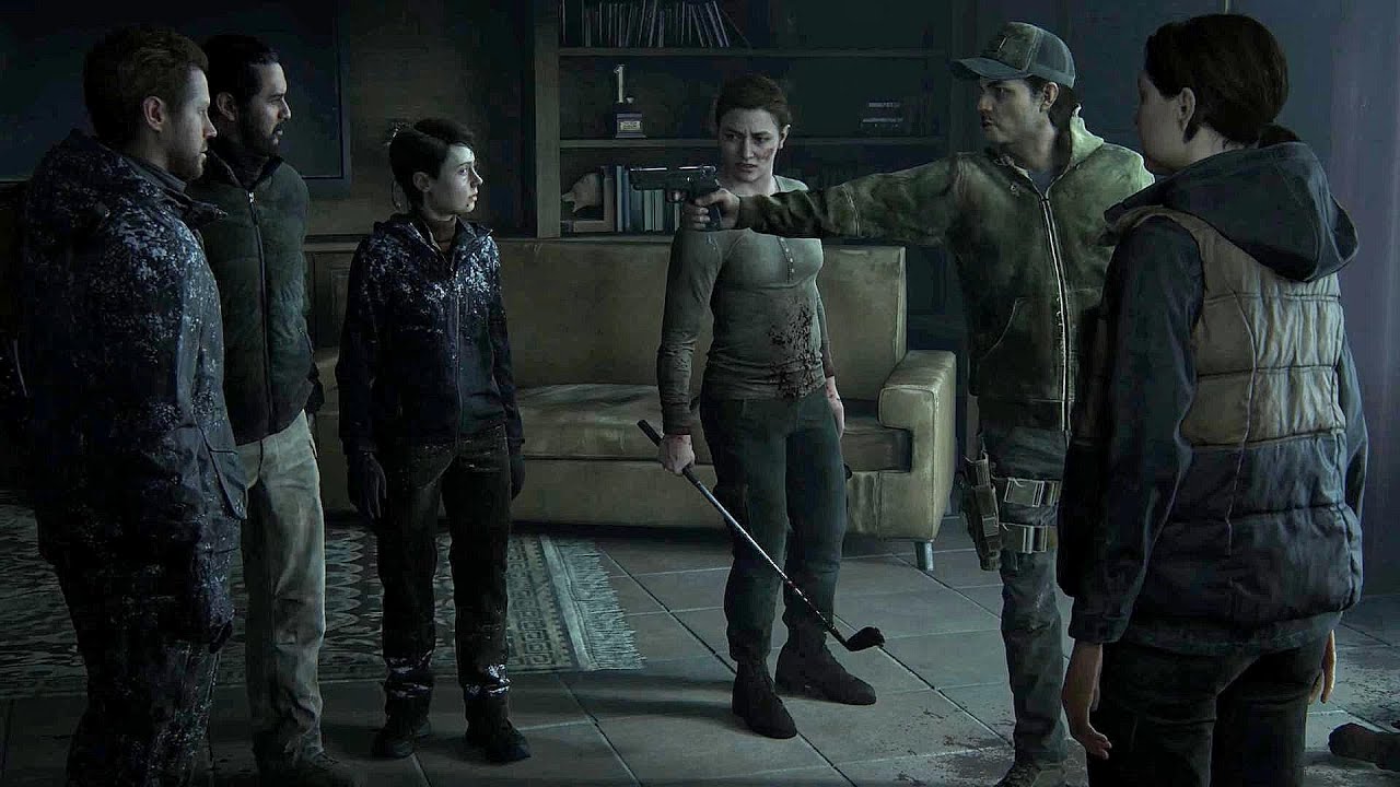 TLOU 2 - Jerry Anderson & Abby Anderson Cutscenes Game Movie - [60FPS ...
