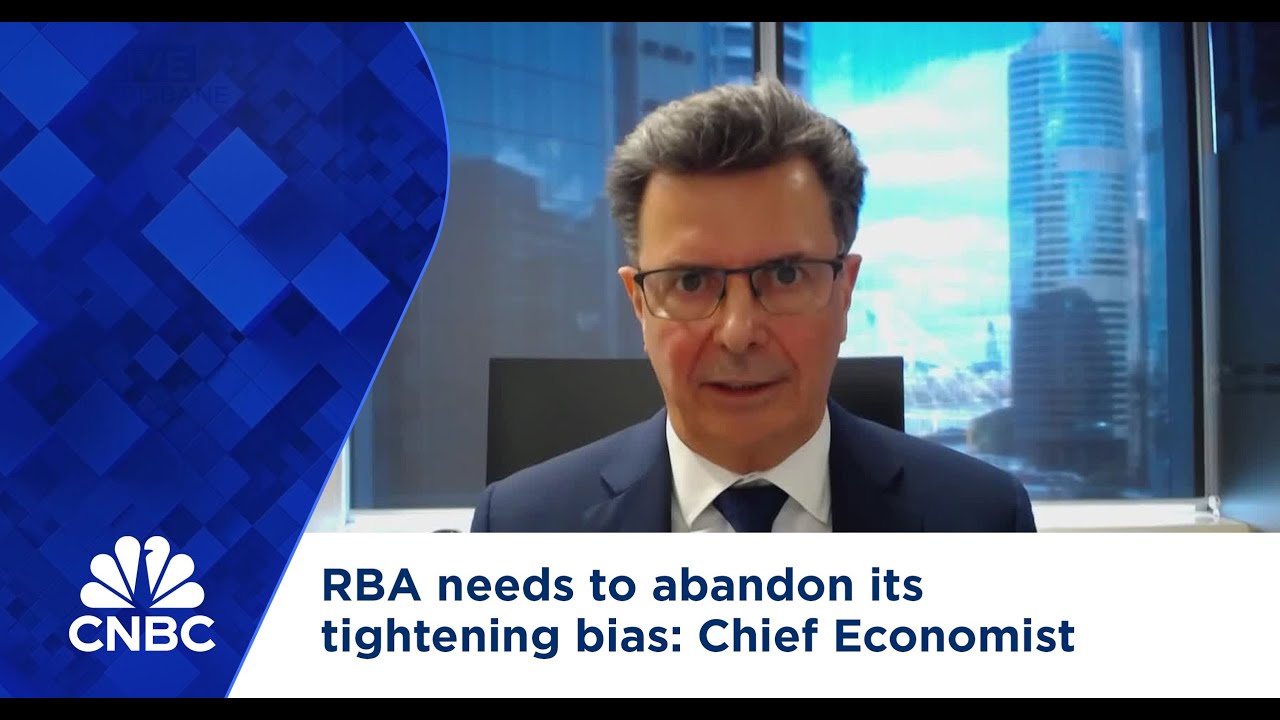 RBA needs to abandon its tightening bias: Chief Economist - YouTube