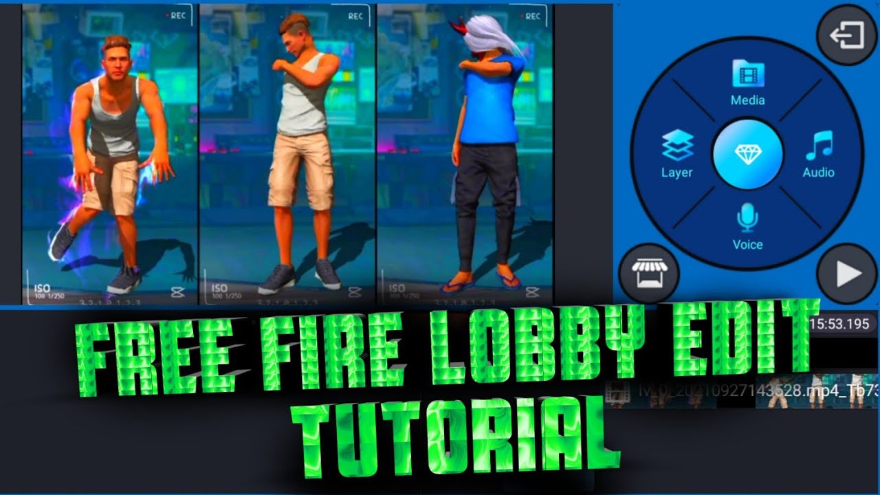FreeFire Lobby Edit Tutorial 🔥 FreeFire Short Editutorial Edit FreeFire ...
