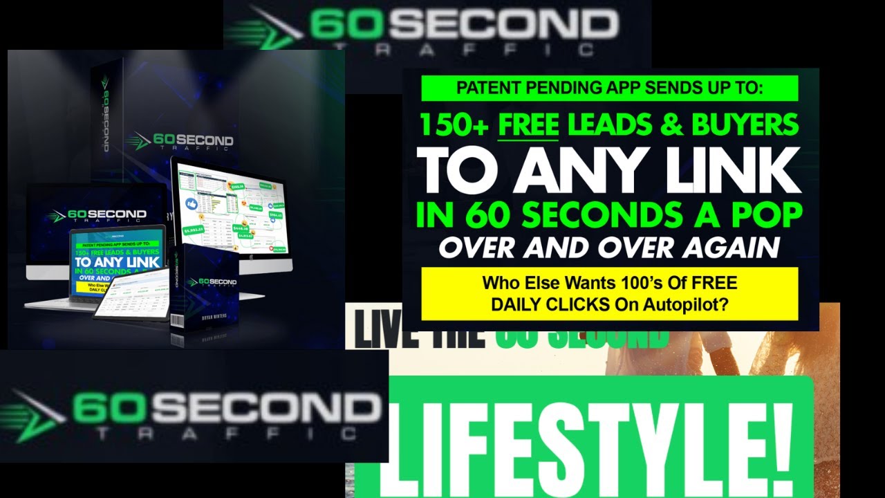 THE “60 SECOND RULE”...to endless wealth online...The rule is this ...