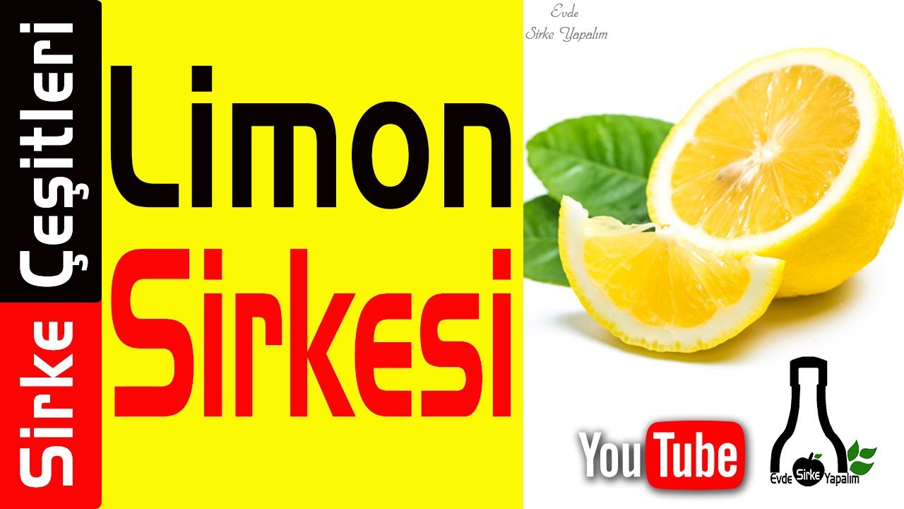 Evde limon Sirkesi yapımı tarifi | Sirke Çeşitleri - YouTube