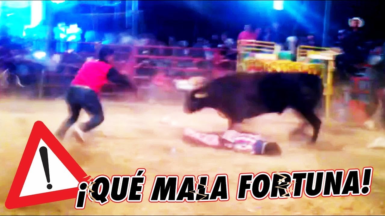 QUÉ MALA FORTUNA DEL JINETE!!! Y QUÉ TORO TAN PELIGROSO | Malborito VS ...