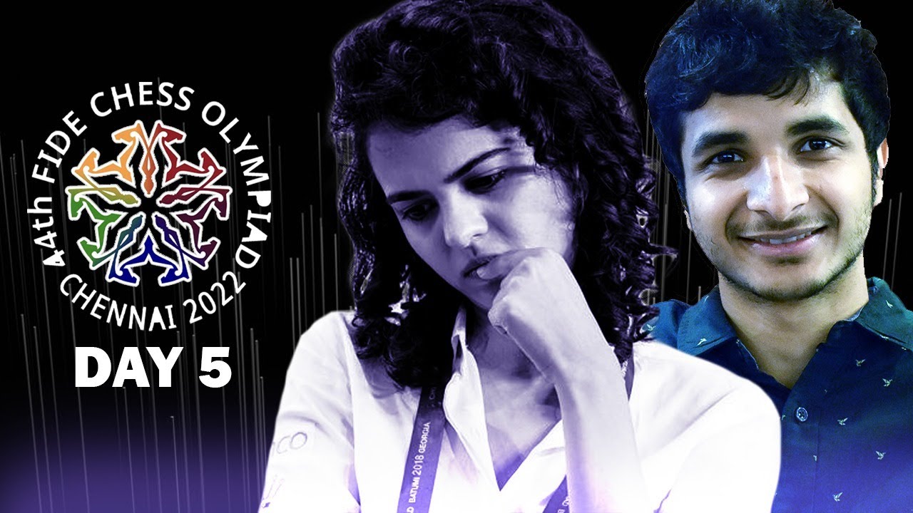 Four Indian Teams Win! | 44th Chess Olympiad Round 5 - YouTube