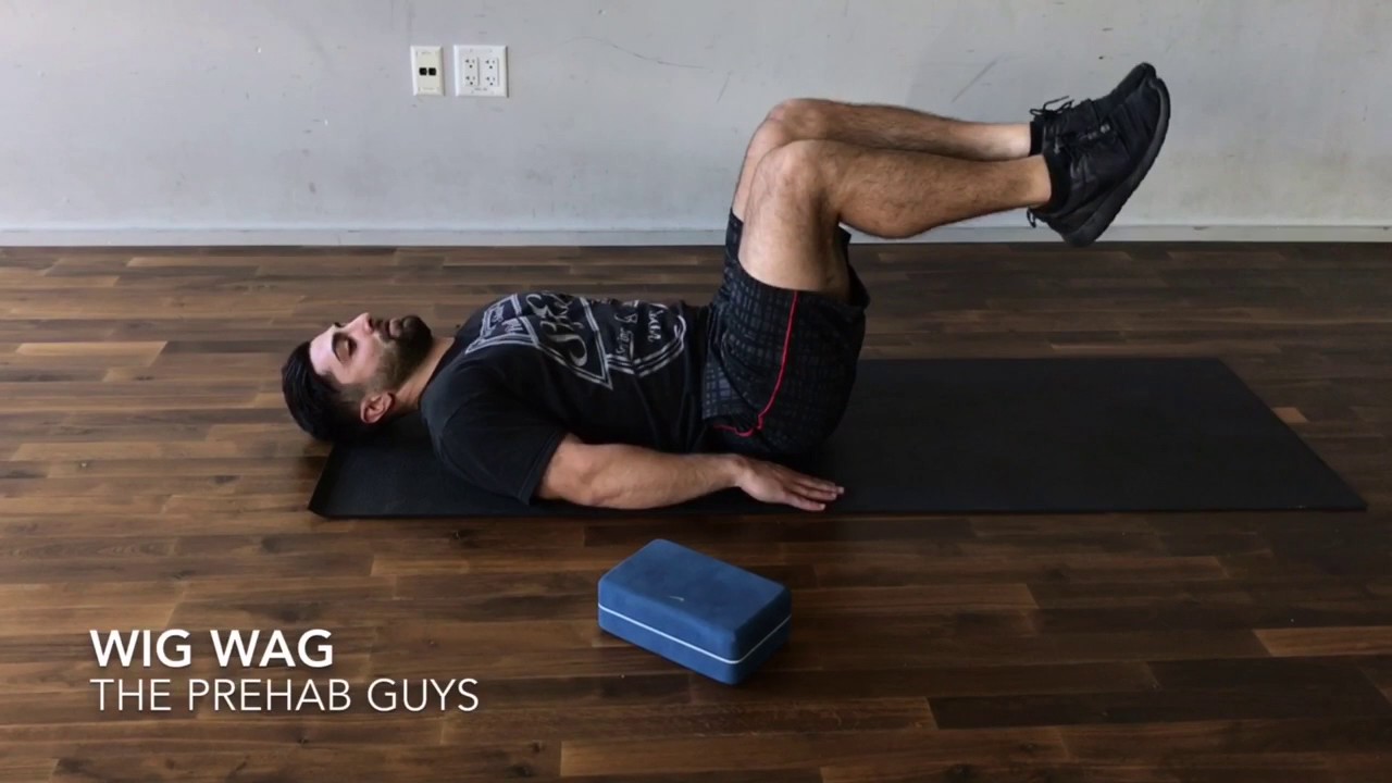 Core Strength through some Wig Wags - YouTube