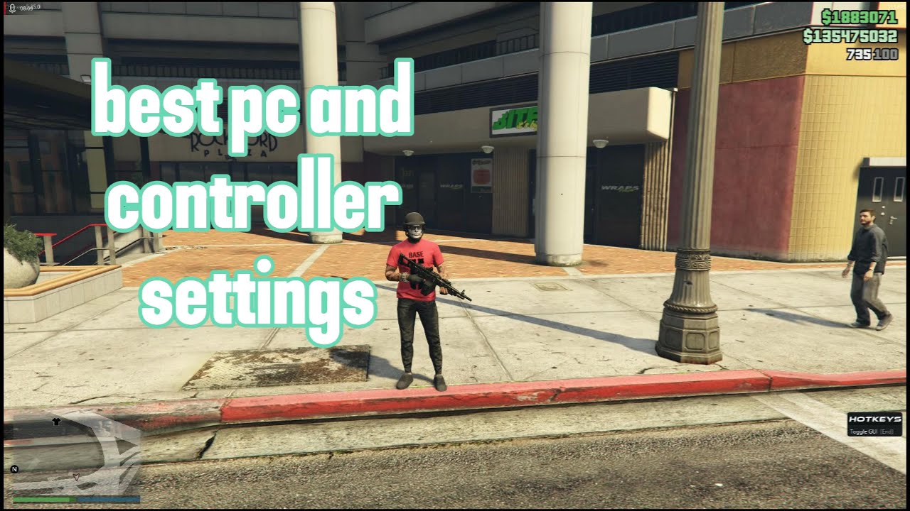 GTA 5 Online Best Settings for Mouse an Keyboard and Controllers - YouTube