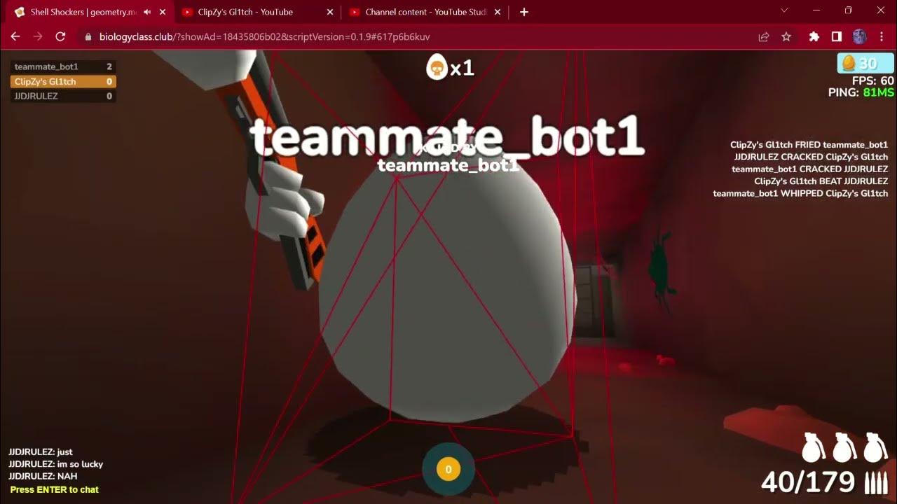 aimbot in shell Shockers - YouTube