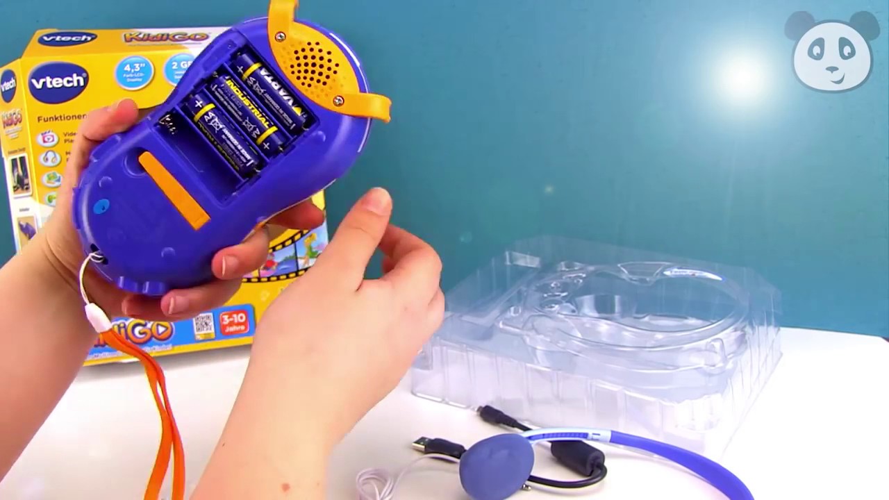 VTECH deutsch Lernspielzeug | KidiGo Mutimediaplayer |Lustige Animation ...