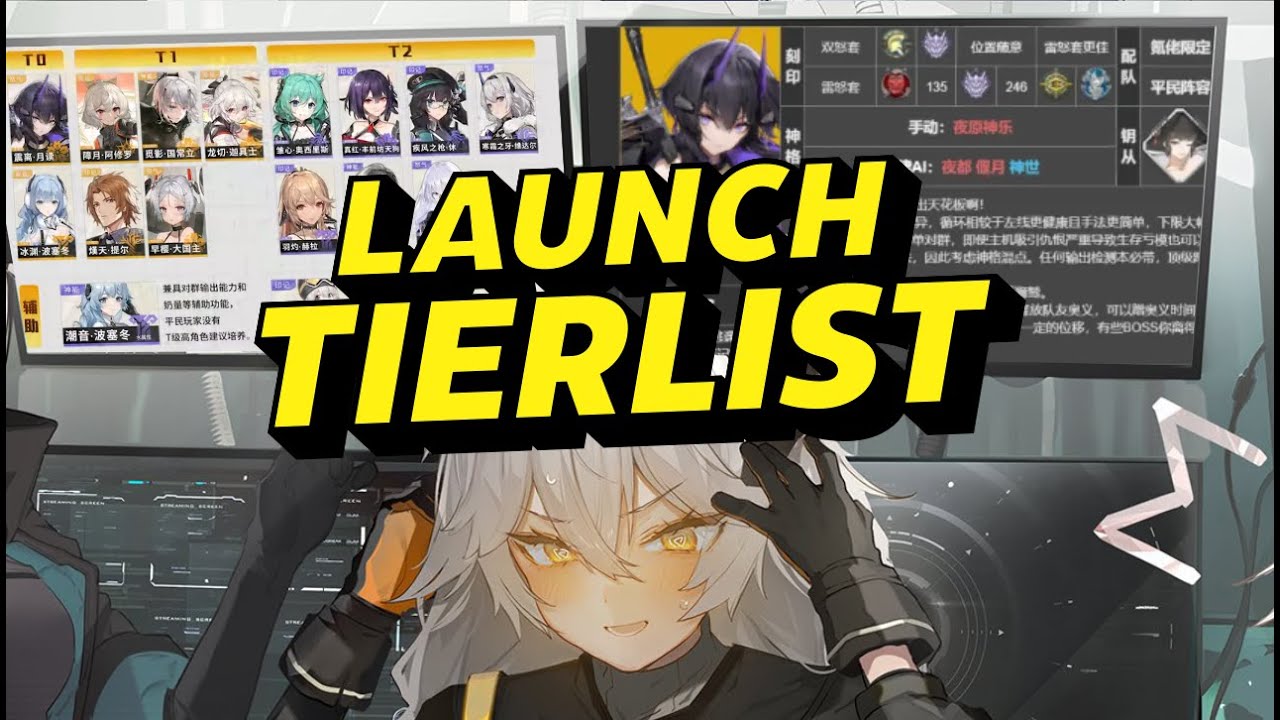 CN Bro's Global Launch Tierlist - Aether Gazer - YouTube