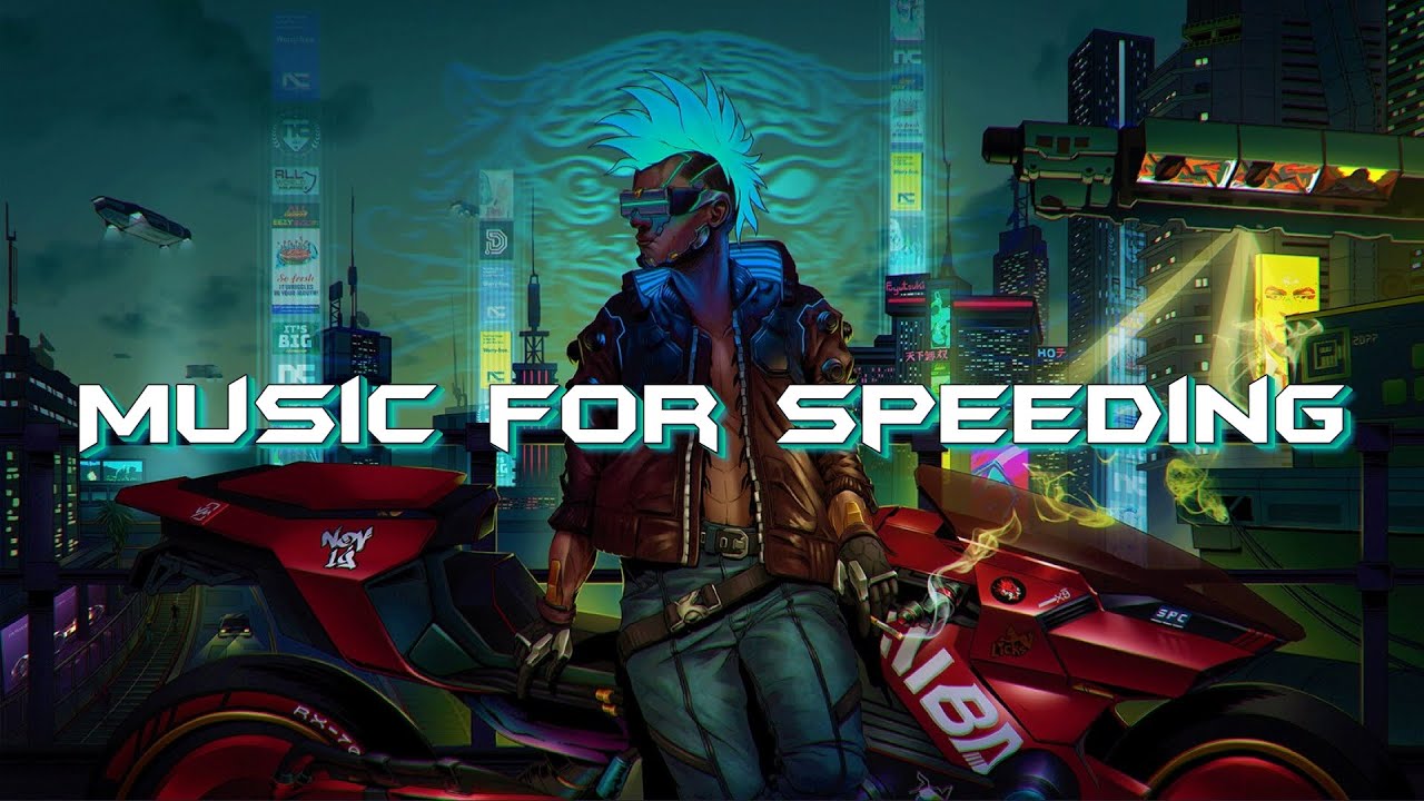 Music for Speeding - A Cyberpunk Darksynth MIX - YouTube