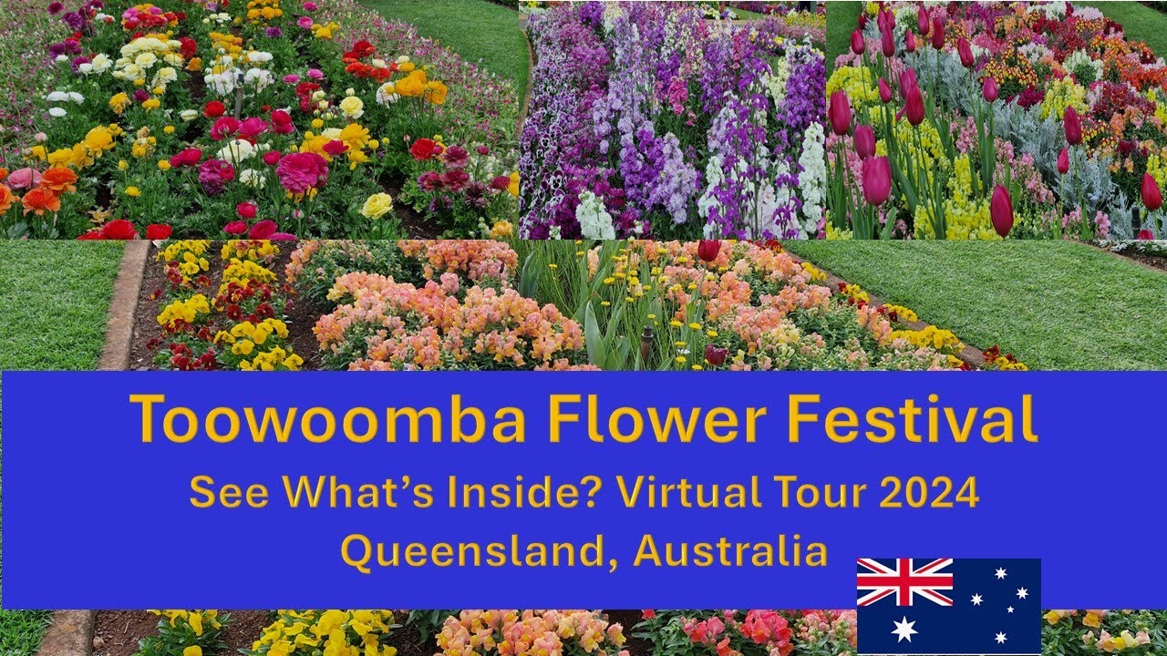 Experience the BEST of Toowoomba Flower Show in Queen's Park! - YouTube