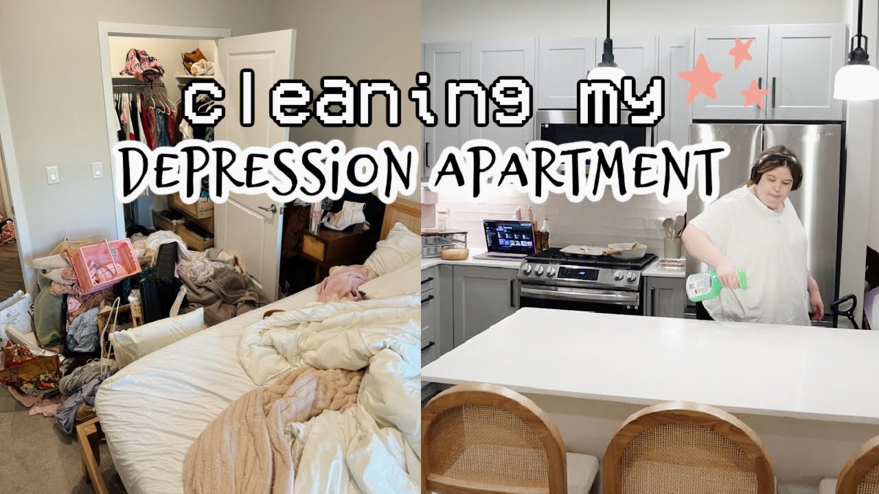 Cleaning My Depression Apartment - YouTube