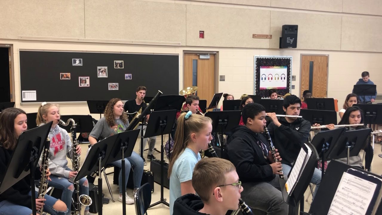 Amy Kool HMS 8th Grade Band Vid - YouTube