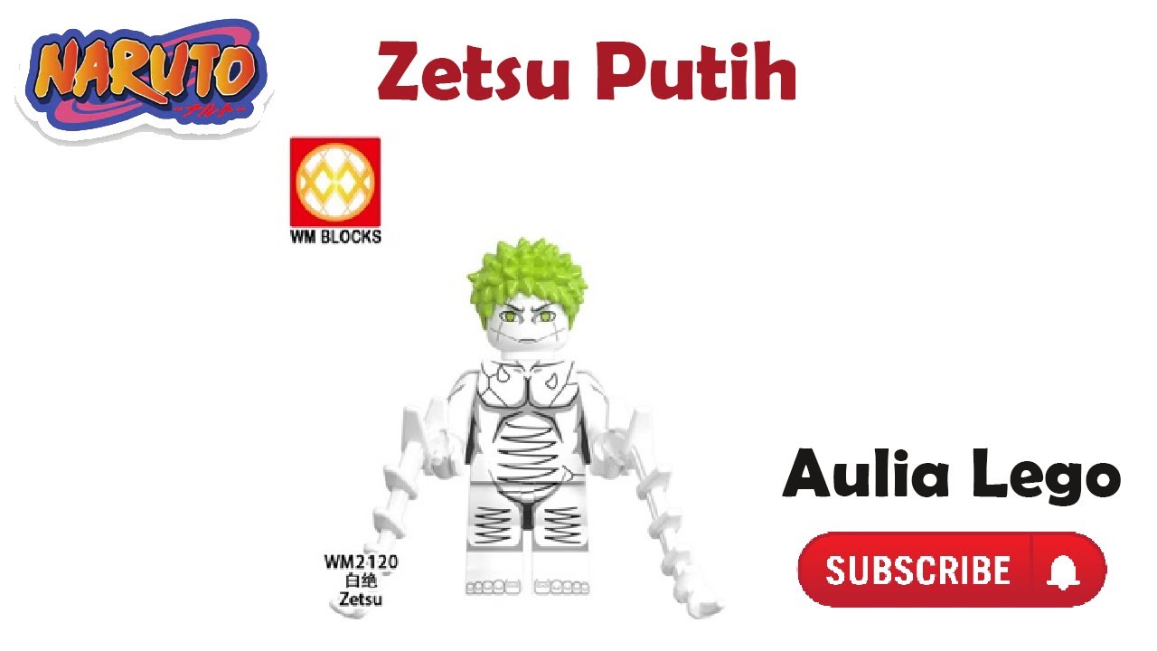 Lego zetsu Putih | Lego Minifigure anime One Piece #lego #minifigures # ...