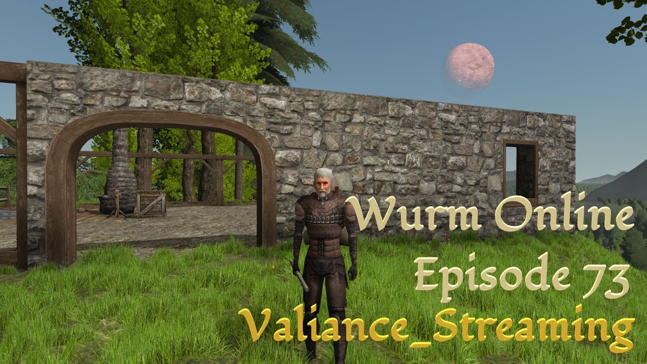 Wurm Online - Ep 73 - Huge House Build Starts! - YouTube