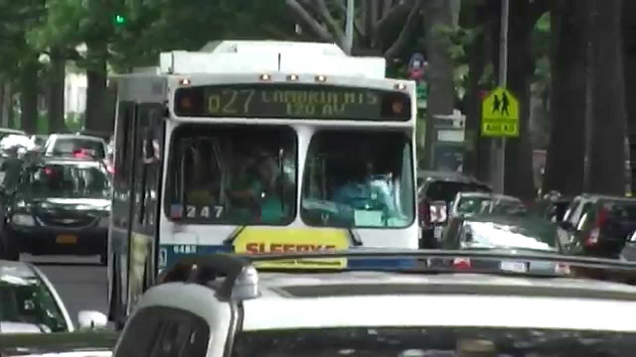 NYCT Bus: Orion VII OG Hybrid 6485 Q27 Bus@73rd Avenue/Springfield ...