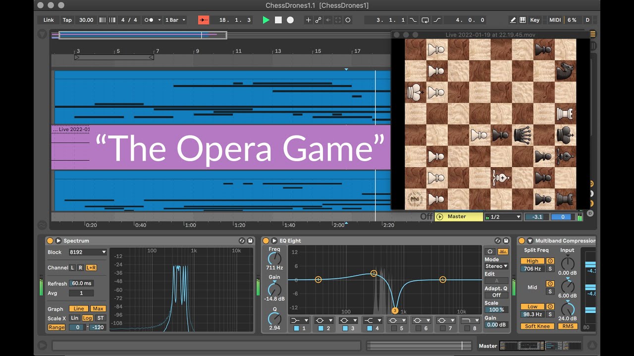 The Opera Game | Chess Sonification - YouTube