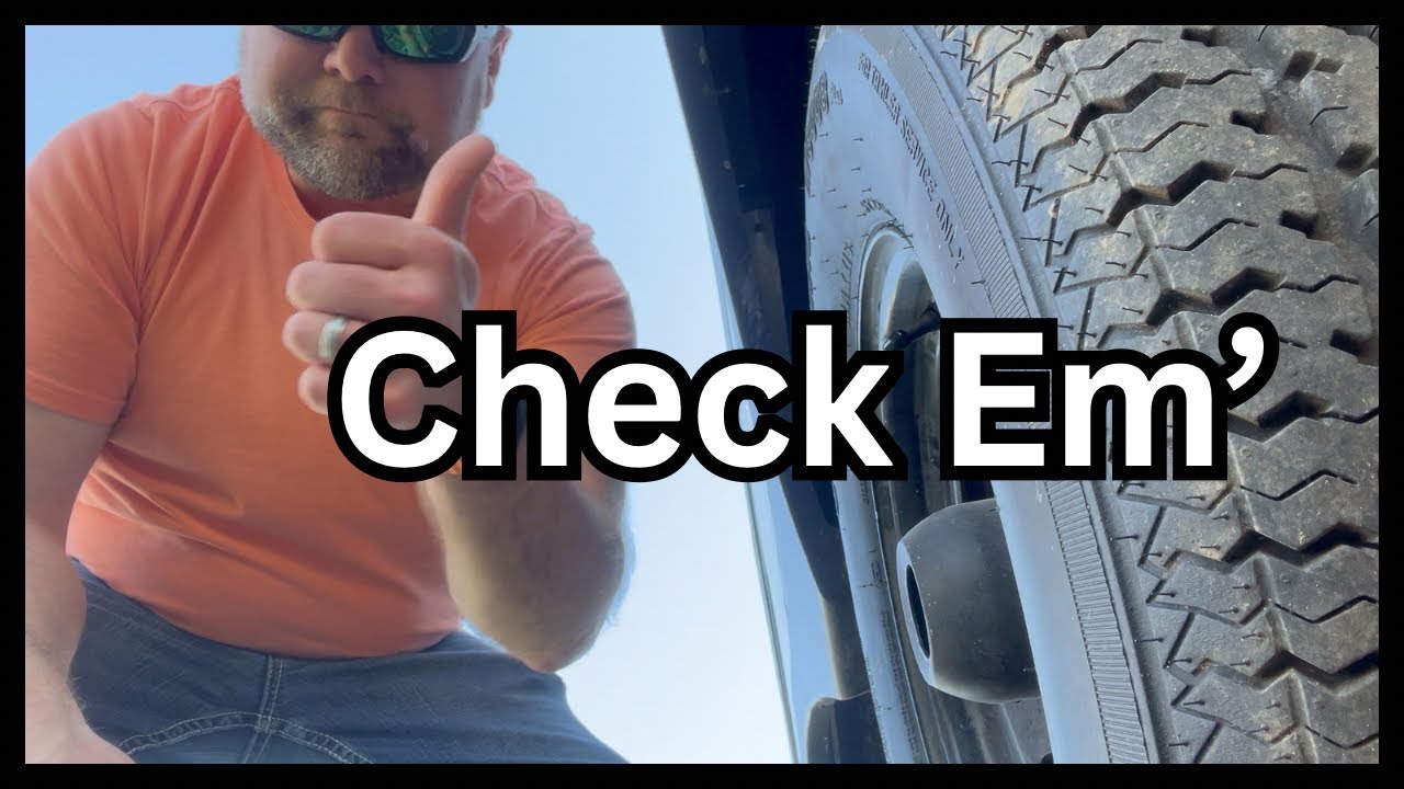 How to Check Your Trailer Tires PSI: RV How-To in under 5 minutes - YouTube