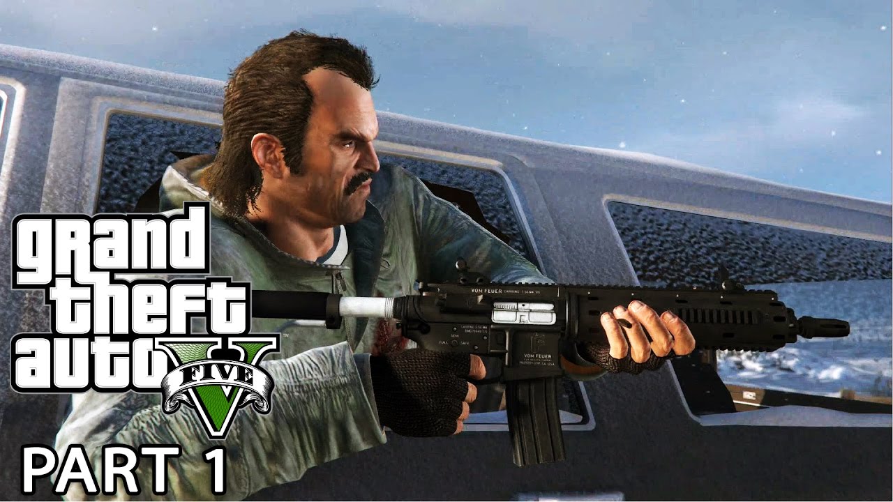 GTA V Gameplay Walkthrough Part 1 Intro Mission - YouTube