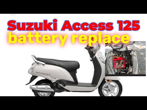 Suzuki access 125 battery replaced 🛵 ബാറ്ററി നിങ്ങൾക്ക് തന്നെ വളരെ ...