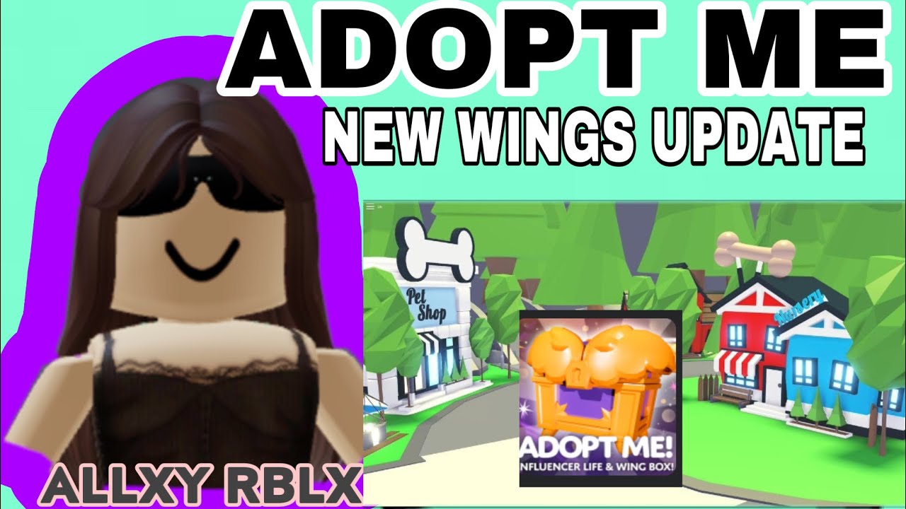 NEW WINGS UPDATE IN ADOPT ME 💚 - YouTube