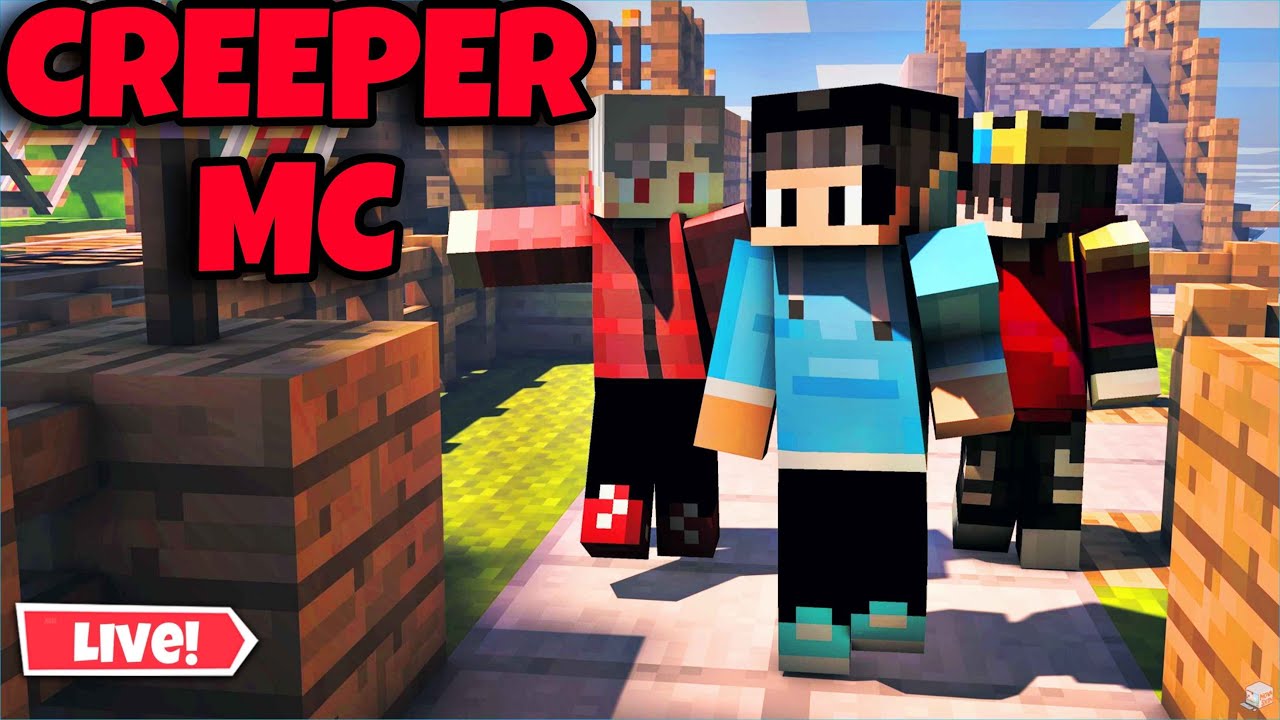 Minecraft SMP LIVE || PUBLIC SMP 24/7 JAVA + BEDROCK || PLAYING IN ...