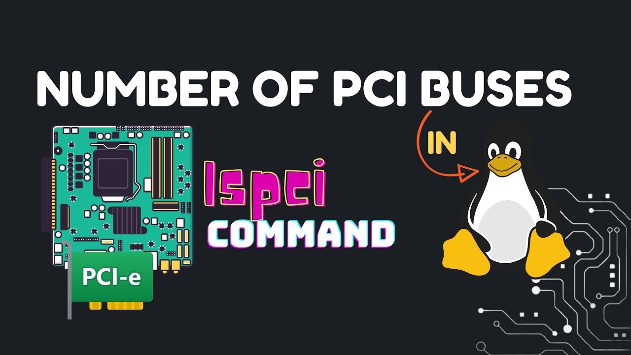 Counting the Number of PCI Buses on a Motherboard in Linux - YouTube